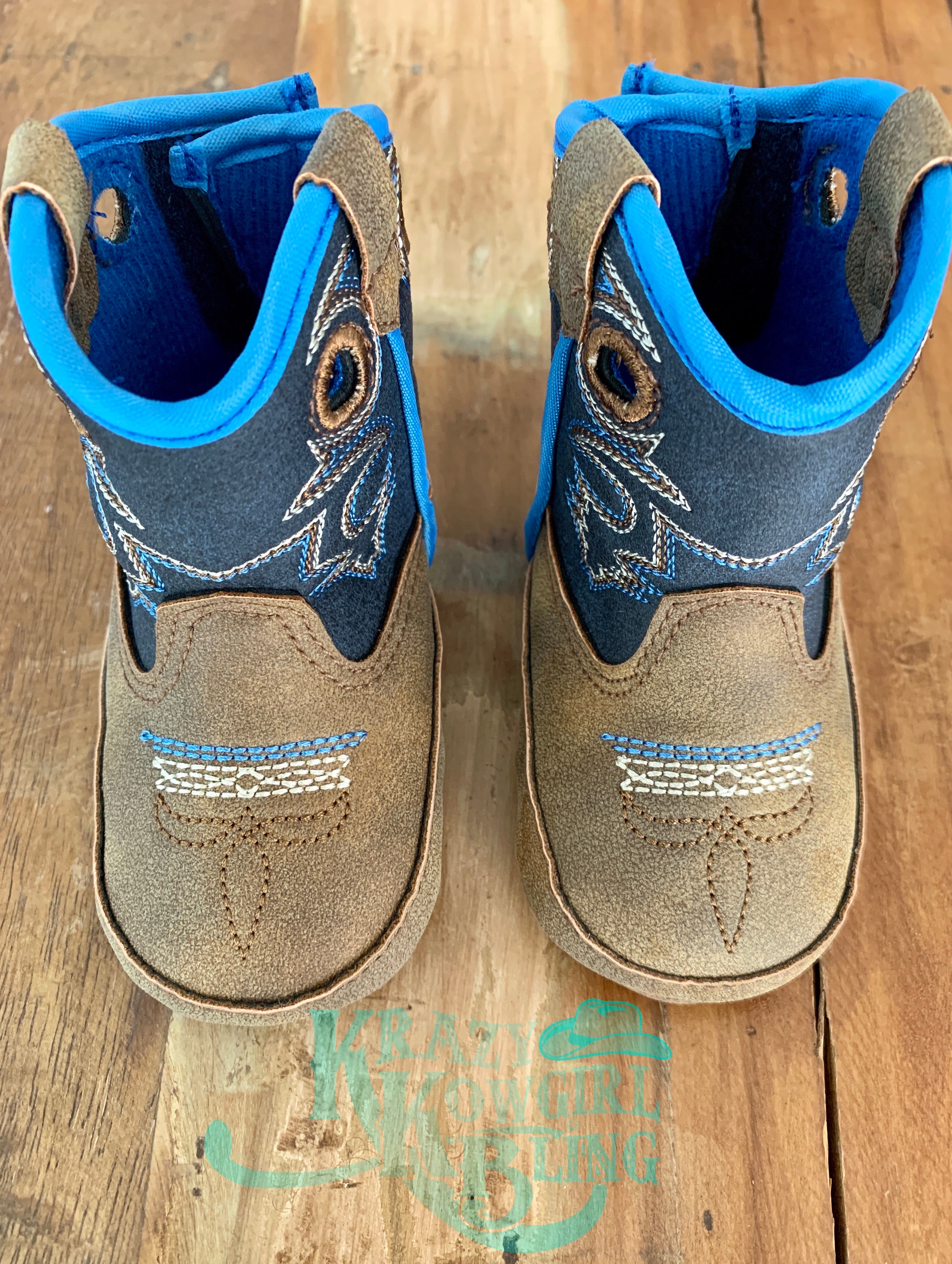 Blue Kowboy Boots – Krazy Kowgirl Bling